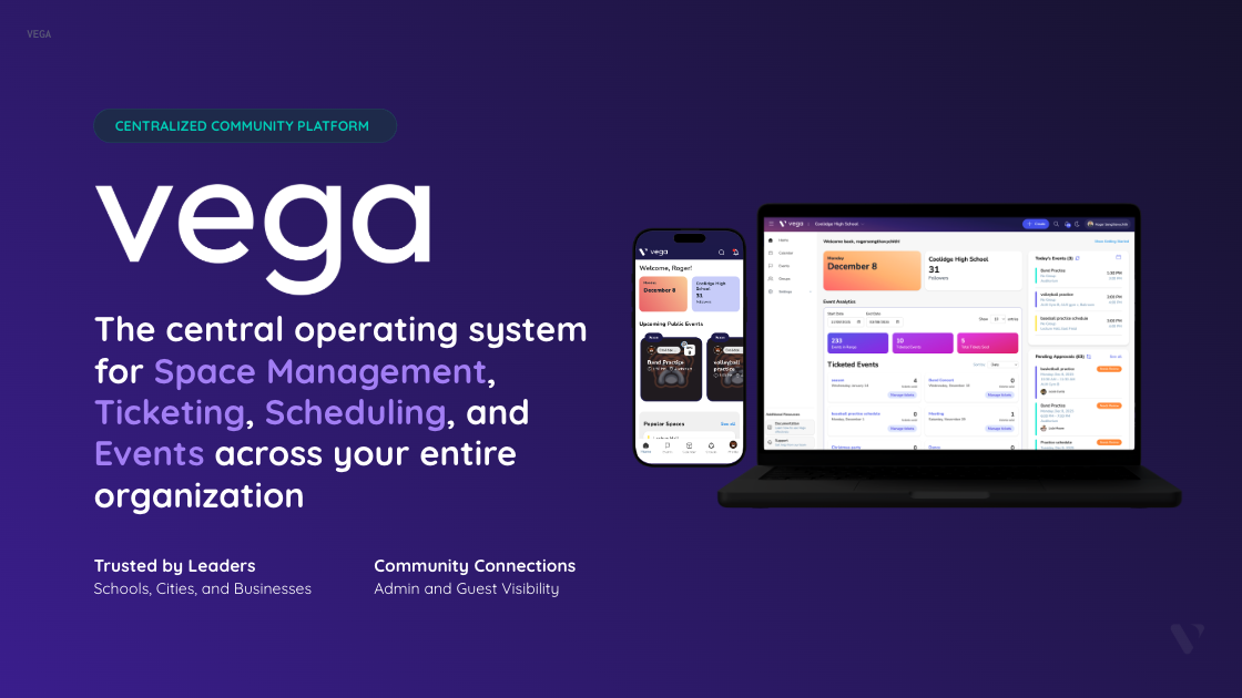 Vega - The central operating system for Space Management, Ticketing ...